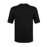China Men's Short Sleeve Cotton Knitted T Shirt 170-210G Anti Wrinkle Breathable for sale