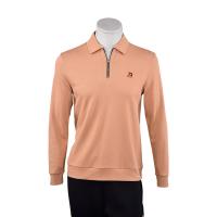 China Custom Men's Full Sleeve Waterproof Polo Shirt 170-210G Cotton Fabric ODM/OEM for sale