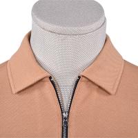 China Custom Men's Full Sleeve Waterproof Polo Shirt 170-210G Cotton Fabric ODM/OEM for sale