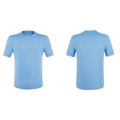 China Men's 100% Cotton Heavyweight 300gsm Short Sleeve T-Shirt Custom Logo for sale