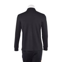 China 92 Polyester 8 Spandex Long Sleeve Polo Shirts for Men Anti-Wrinkle 170-120G for sale