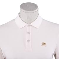 China Custom Logo Slim Fit Anti-Pilling Black Polo Shirt 170-120G 100% Cotton Men Long Sleeve for sale