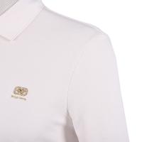 China Custom Logo Slim Fit Anti-Pilling Black Polo Shirt 170-120G 100% Cotton Men Long Sleeve for sale