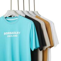 China Oversize Round Neck T-Shirt 100% Cotton Fabric 170-120gsm ODM/OEM Custom for sale