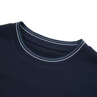 China 320 Gsm Custom Men's T Shirts Knitted Weaving 100 Percent Cotton Anti Shrink Breathable for sale