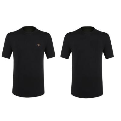 China Embossed Pattern Oversized Fit Men T-Shirt 100% Cotton 170-230G Breathable Anti-Wrinkle for sale