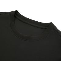 China Embossed Pattern Oversized Fit Men T-Shirt 100% Cotton 170-230G Breathable Anti-Wrinkle for sale
