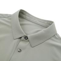 China Soft Seamless Plain Blank Polo T Shirt for Men 170-120G Cotton Custom Logo Printing for sale