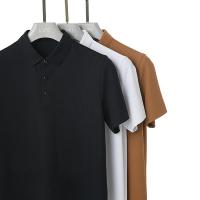 China Custom Logo Men's Polo T Shirt 100% Cotton Seamless Fabric 170-120gsm ODM/OEM for sale