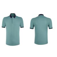 China Customizable Men's Sports Polo T-Shirt 170-210g Short Sleeve Breathable Cotton Fabric ODM/OEM Service for sale