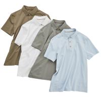 China 100% Cotton Plain Long Sleeve Men's Polo T Shirts with Custom Logo 170-120G for sale