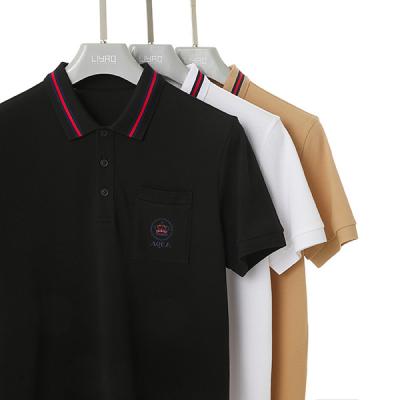 China Custom Men's Polo Shirt 170-120g Breathable Fabric with Embroidered Logo - ODM/OEM Manufacturing for sale