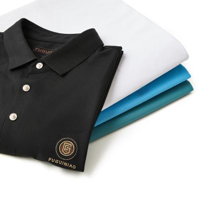 China Custom Men's Regular Fit Polo Shirt 170-120g Cotton Blend Short Sleeve for OEM/ODM Manufacturing for sale