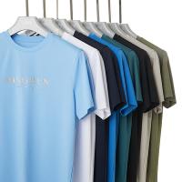 China 100% Cotton Heavyweight Plain T-Shirt for Men Quick Dry Custom Size 170-120G for sale
