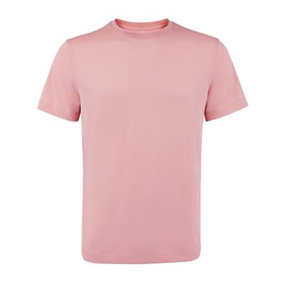 China Custom Color Oversize 100% Cotton Men's T-Shirt 180G Anti-Wrinkle Plain Tee for sale
