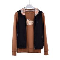 China Unisex Cotton Street Wear Hoodie with Vest 170-120g Fabric Long Sleeve ODM/OEM Customizable for sale