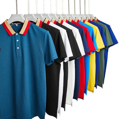 China 100% Cotton 230GSM Men's Short Sleeve Polo Shirt for Sublimation Printing for sale