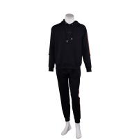 China Custom Men's Windproof Tracksuit Set 380-400g Cotton-Spandex Blend for Daily Wear and Active Lifestyle for sale