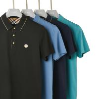 China Oversize Short Sleeve Polo Shirt for Men 100% Cotton 170-120G Breathable Anti-Wrinkle ODM/OEM for sale
