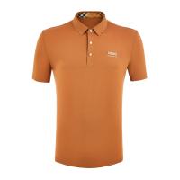China Men's Knitted Breathable Luxury Polo T-Shirt 100% Cotton Custom Logo 170-120G for sale