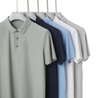 China Customized Colors Summer Anti-Wrinkle Plain Polo T Shirt for Men 170-120G Cotton for sale