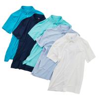 China Men Breathable Polo Shirts Formal T-Shirt Oversize Seamless Design 170-210G Cotton for sale