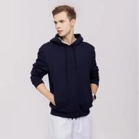 China Men's Knitted Oversized Hoodie 170-120g Cotton Blend Sustainable Sweatshirt for European Sizing for sale