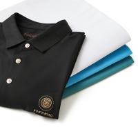 China 100% Cotton Knitted Polo Shirts Short Sleeve Plain Sublimation 170-120G Fabric ODM for sale