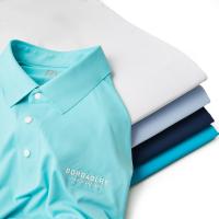 China Customized Men's Polo Shirt 170-210g Knitted Fabric Anti-Wrinkle Breathable ODM/OEM for sale