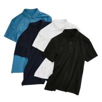China Men's Plus Size Anti-Wrinkle Short Sleeve Polo Shirt 100% Cotton 170-120g for Sport for sale