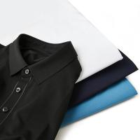 China Men's Plus Size Anti-Wrinkle Short Sleeve Polo Shirt 100% Cotton 170-120g for Sport for sale