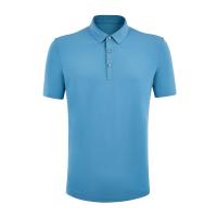 China Men's Plus Size Anti-Wrinkle Short Sleeve Polo Shirt 100% Cotton 170-120g for Sport for sale