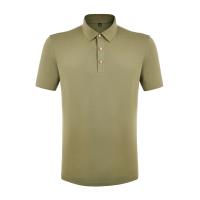 China Custom Logo Men's Golf Polo Shirt 95% Cotton 5% Spandex 170-210G ODM/OEM for sale