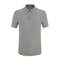 China Custom Color Logo Men's Plus Size Polo T Shirt Quick Dry Breathable Mesh 170-120G Cotton for sale