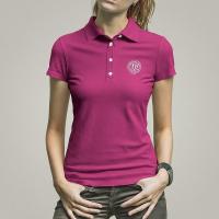 China Custom Pink Polo Shirts 170-210g with Seamless Embroidered Design for Men - OEM/ODM Manufacturing for sale