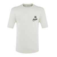 China Custom 170-210g High Elasticity Men T Shirt with Logo Embroidered Loose Fit for sale