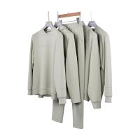 China Custom Color Logo Fashion Hoodies Heavy Oversized Grey Hoodie for Men 100% Cotton 170-120G for sale