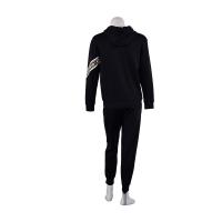 China Men Custom Logo Windproof Hoodie Tracksuit Set Plus Size 170-120G Cotton Sustainable Sweatpants for sale
