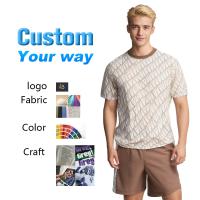 China Custom Cotton Graphic T Shirt with Logo O Neck Short Sleeve 170g Men ODM for sale