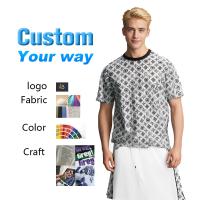 China Wholesale Custom Logo Short Sleeve Vintage Washed Lapel T-Shirt for Men 100% Cotton 170g for sale