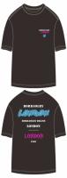 China Custom Logo Heavyweight 100% Cotton Black O-Neck T-Shirt for Men 170-120G for sale