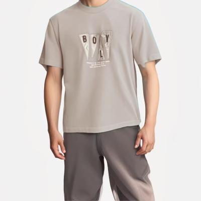 China Custom 100% Cotton Screen Printing Short Sleeve Crew Neck T-Shirt 170g Logo Printing for sale
