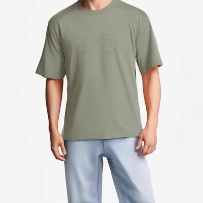 China Custom Oversized Tshirt for Men 100% Cotton 170g Breathable Anti Wrinkle Streetwear OEM ODM for sale