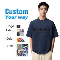 China Oversized Vintage Washed Cartoon Tshirt 100% Cotton Men Short Sleeve Street Wear 170-280G Custom ODM for sale