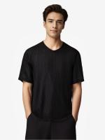 China Men's Plaid Ice Silk Short Sleeve T-Shirt 170-230G Cotton Custom Logo ODM for sale