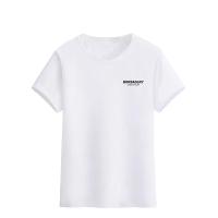 China Men's Loose Fit Gym T-Shirt 100% Cotton Breathable Athletic Bodybuilding Shirt Short Sleeve for sale