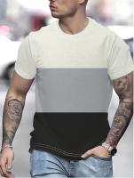 China Men's Custom Sublimation Gym Sports T-Shirt Polyester Quick Dry 170-230G Breathable for sale
