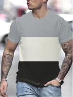 China Men's Custom Sublimation Gym Sports T-Shirt Polyester Quick Dry 170-230G Breathable for sale
