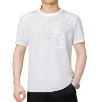 China Factory Direct Men's Breathable Short Sleeve Golf T Shirt 170-220G Crewneck Knitwear for sale