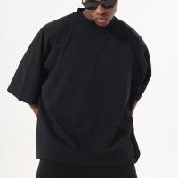 China Custom 220 Gsm Heavyweight Seamless Boxy Cropped T Shirt for Men ODM/OEM for sale